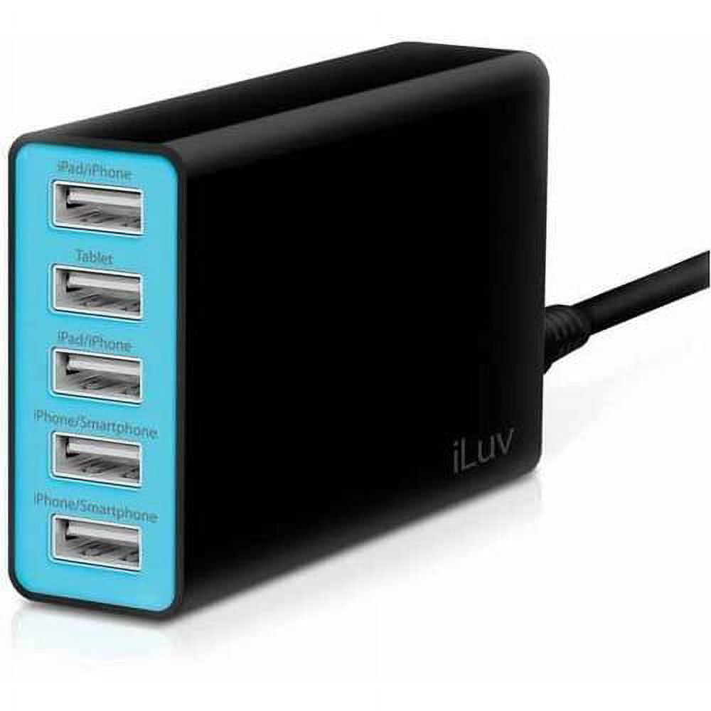 iLuv RockWall 5 Compact USB Charger - Walmart Business Supplies