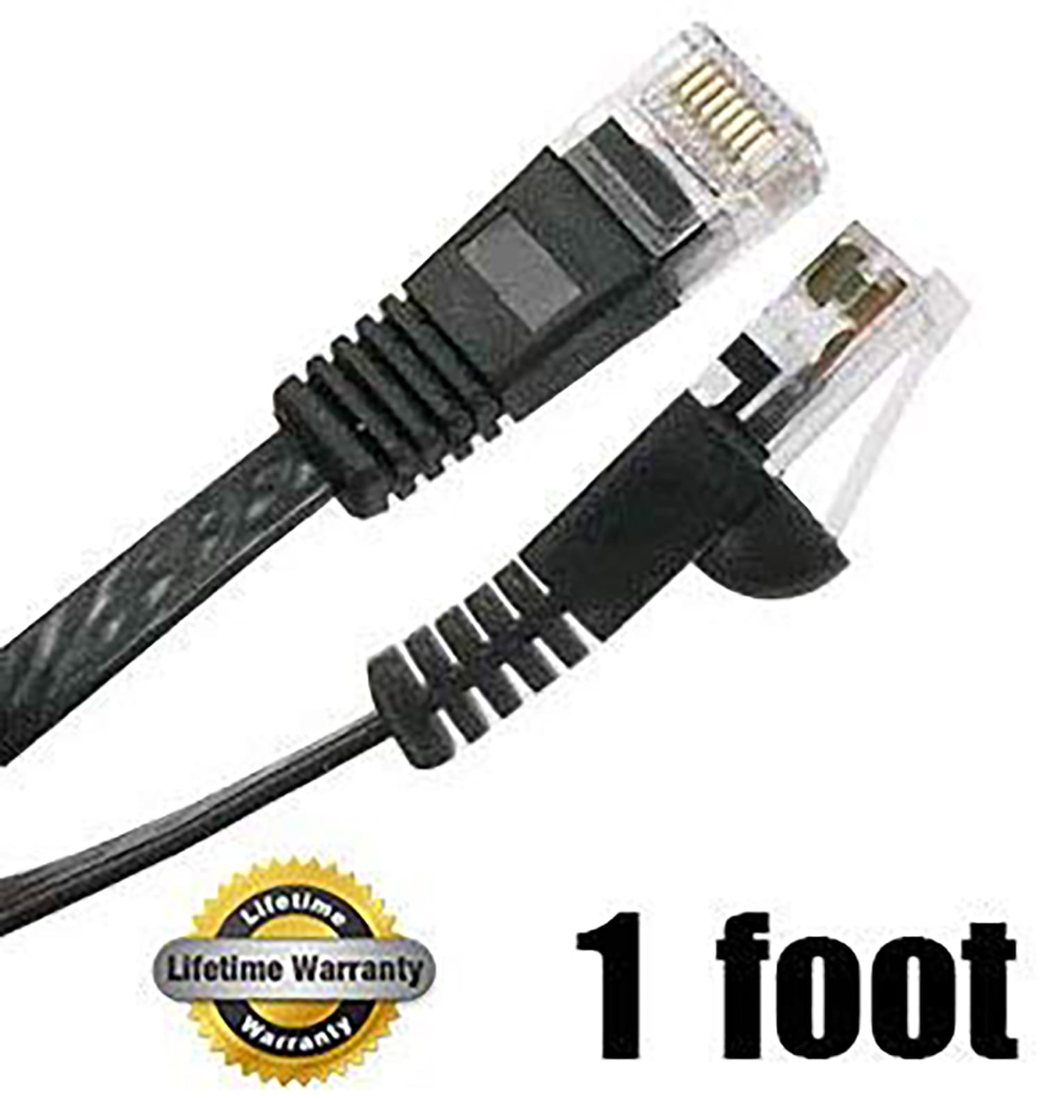 iMBAPrice 1 feet Cat6 Cable, RJ45 Ethernet Network Cable Type Patch ...