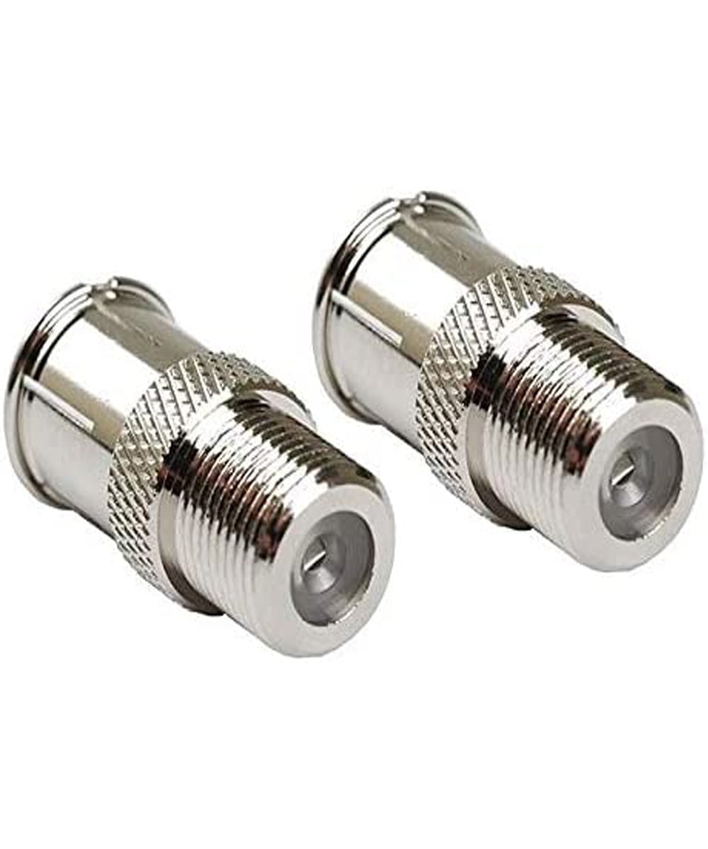 iMBAPrice F-Jack to F-Quick Push-On Plug RG6 Coaxial Cable Adapter, 1 ...