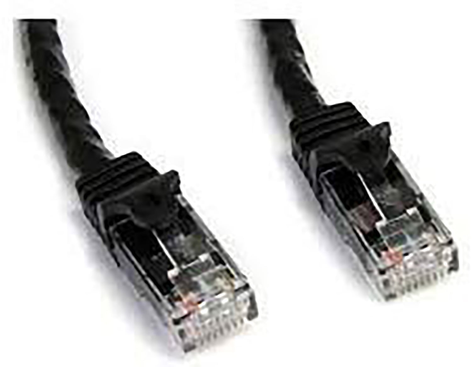 iMBAPrice 25ft Cat6 Ethernet Network Patch Cable RJ45 Black, Connect ...