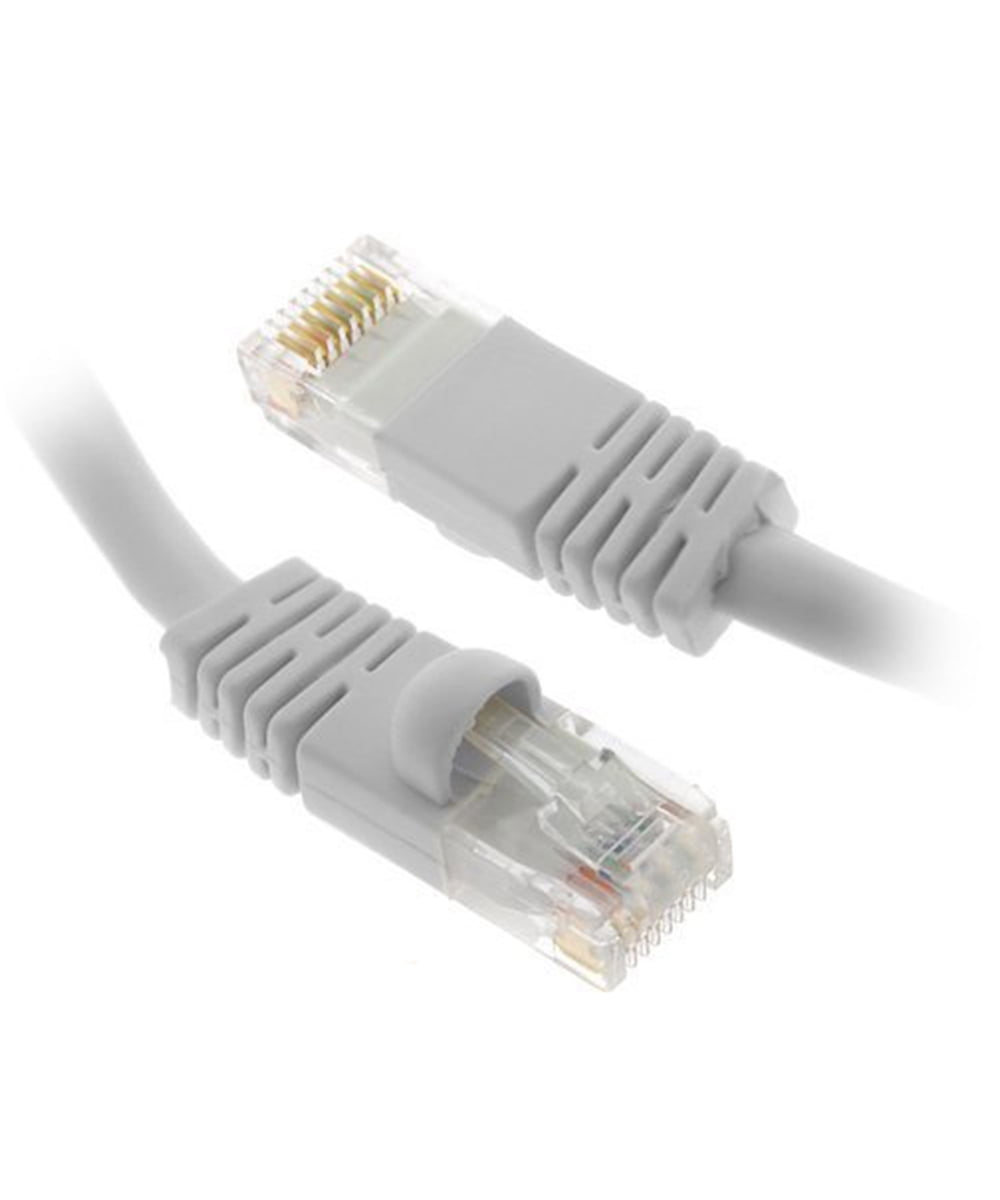 iMBAPrice 50ft Cat5e RJ45 Patch Ethernet Network Cable, White for PC ...