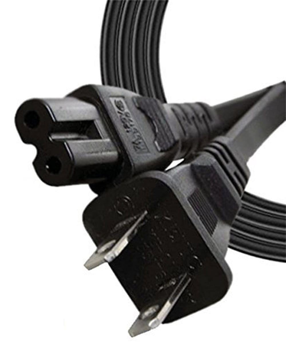 iMBAPrice 6ft Universal New AC Black Power Cord for Printers, Male ...