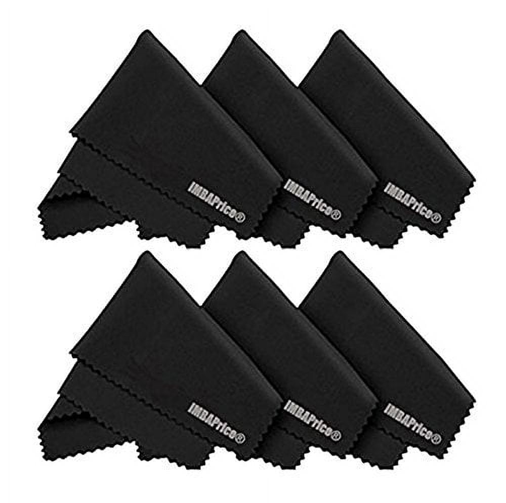 iMBAPrice 7x6 inches Microfiber Cleaning Cloths for Phones, Glasses ...