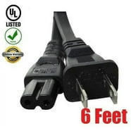 SatelliteSale 18AWG 2-Prong to Square/Round Connector AC Universal ...