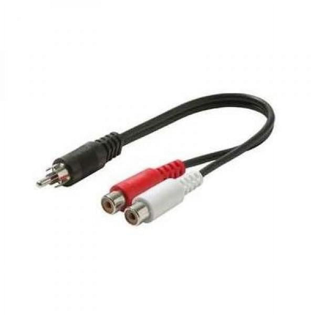 iMBAPrice RCA Splitter Cables, 1 RCA Male to 2-RCA Female Connectors ...