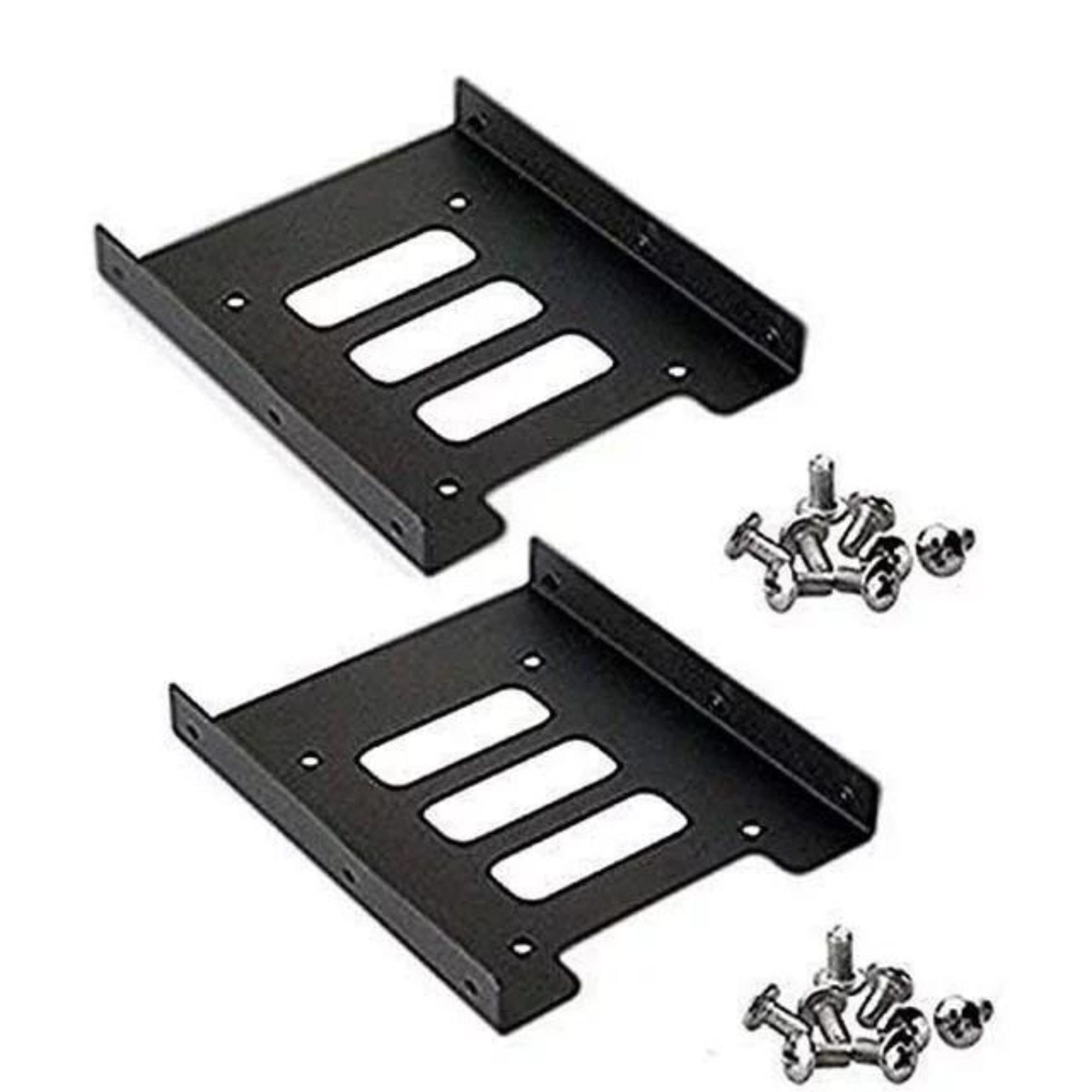iMBAPrice SSD 2 Pack Mounting Bracket Kit, Fits Computer Cases or ...