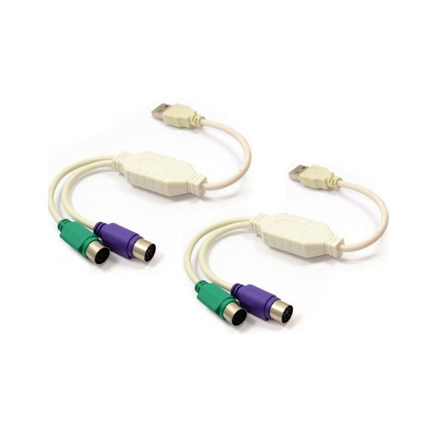 iMBAPrice USB To Dual PS2 Female Connectors Adapter for Mouse and ...