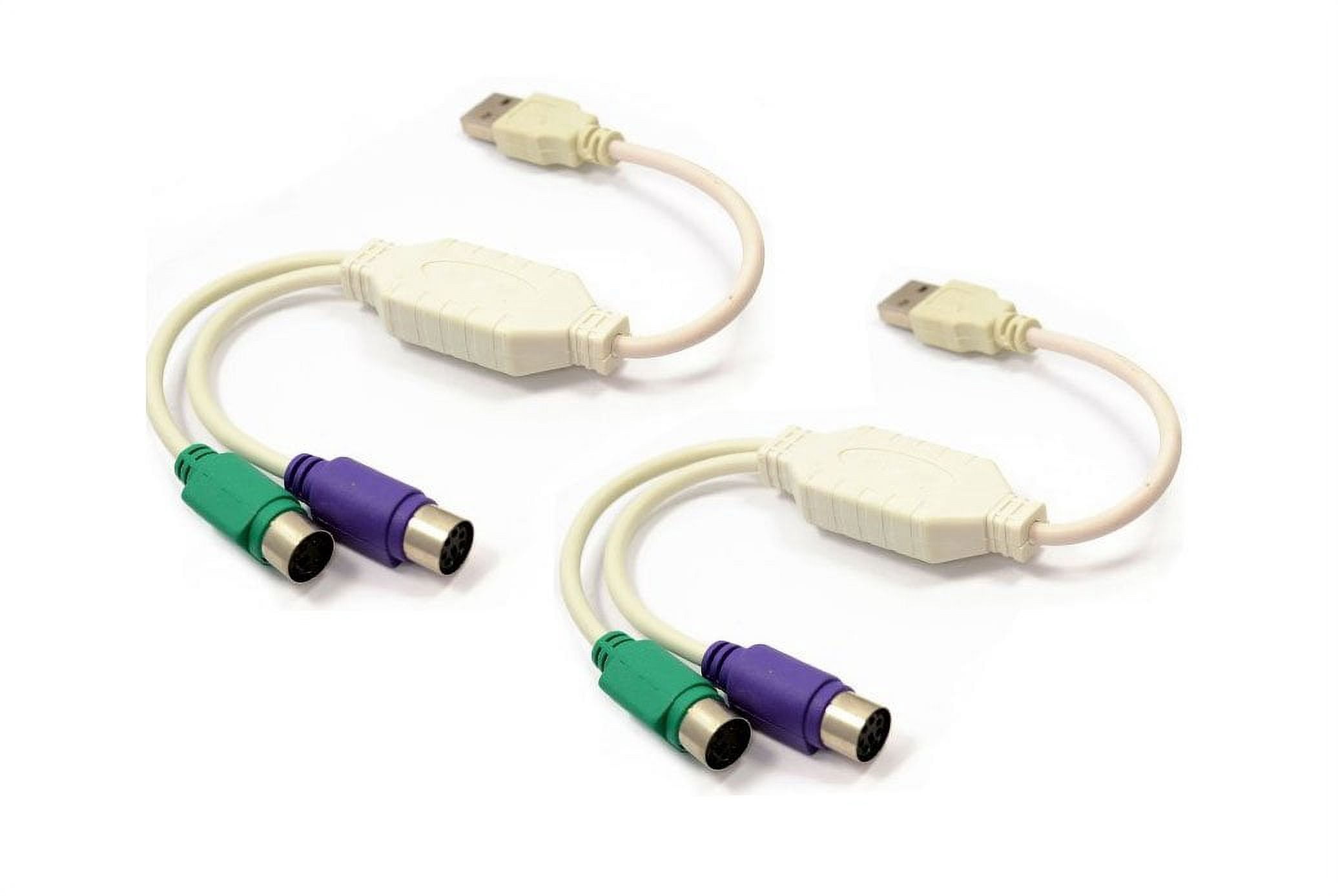 iMBAPrice USB To Dual PS2 Female Connectors Adapter for Mouse and ...