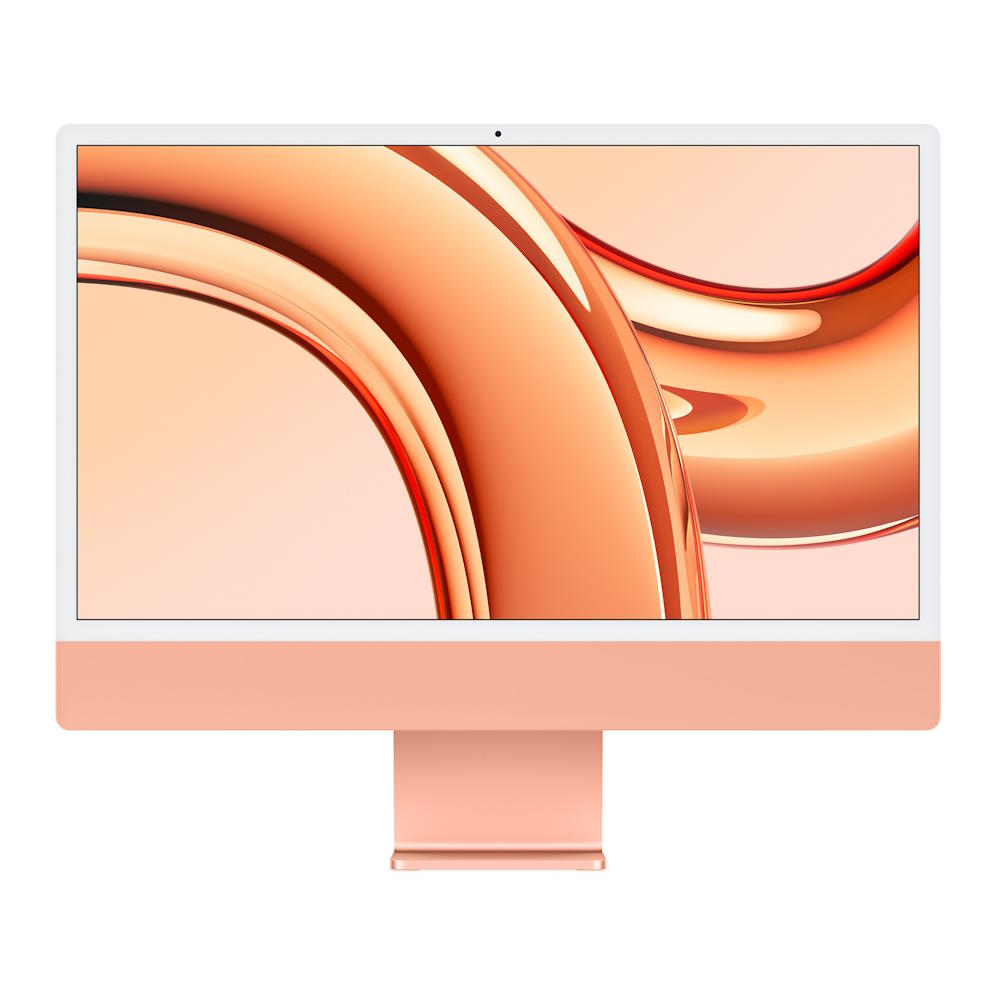 Pre-Owned iMac 24 (Retina 4.5K 10GPU, Orange) 4.05Ghz 8-Core M3 (2023 ...