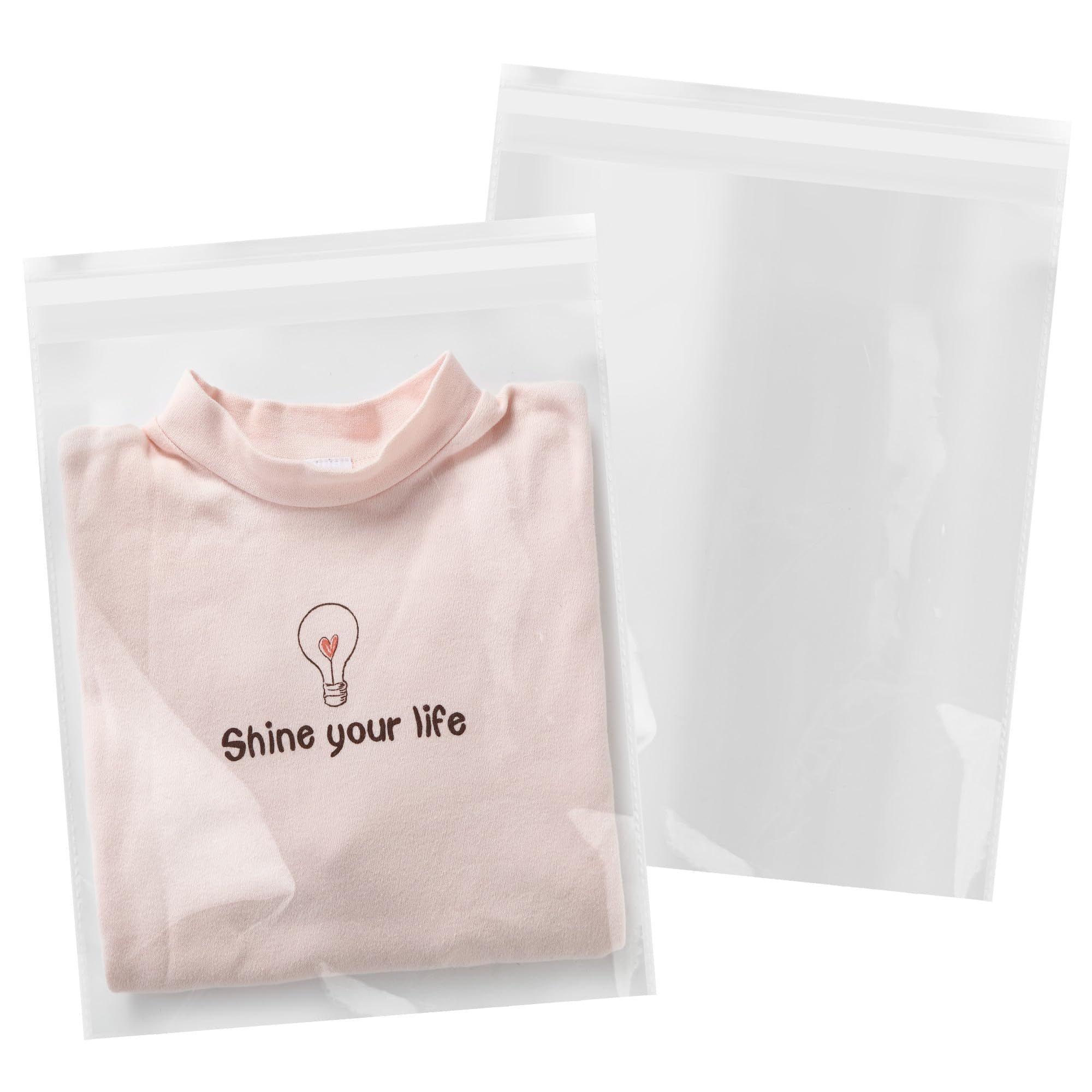 iMailer - 200 Count - 11" x 14" Self Sealing Cellophane Bags- Large ...