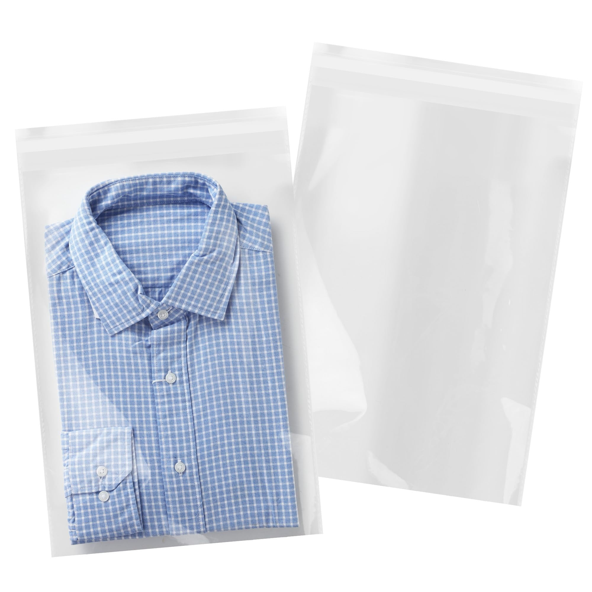 iMailer - 200 Count - 12" x 18" Clear Cellophane Bags Self Seal- Cello ...