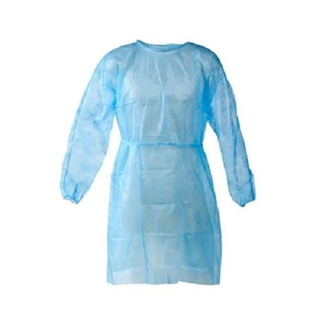 iMedical Supply Blue.Gown Blue Disposable Isolation Gowns, Universal ...