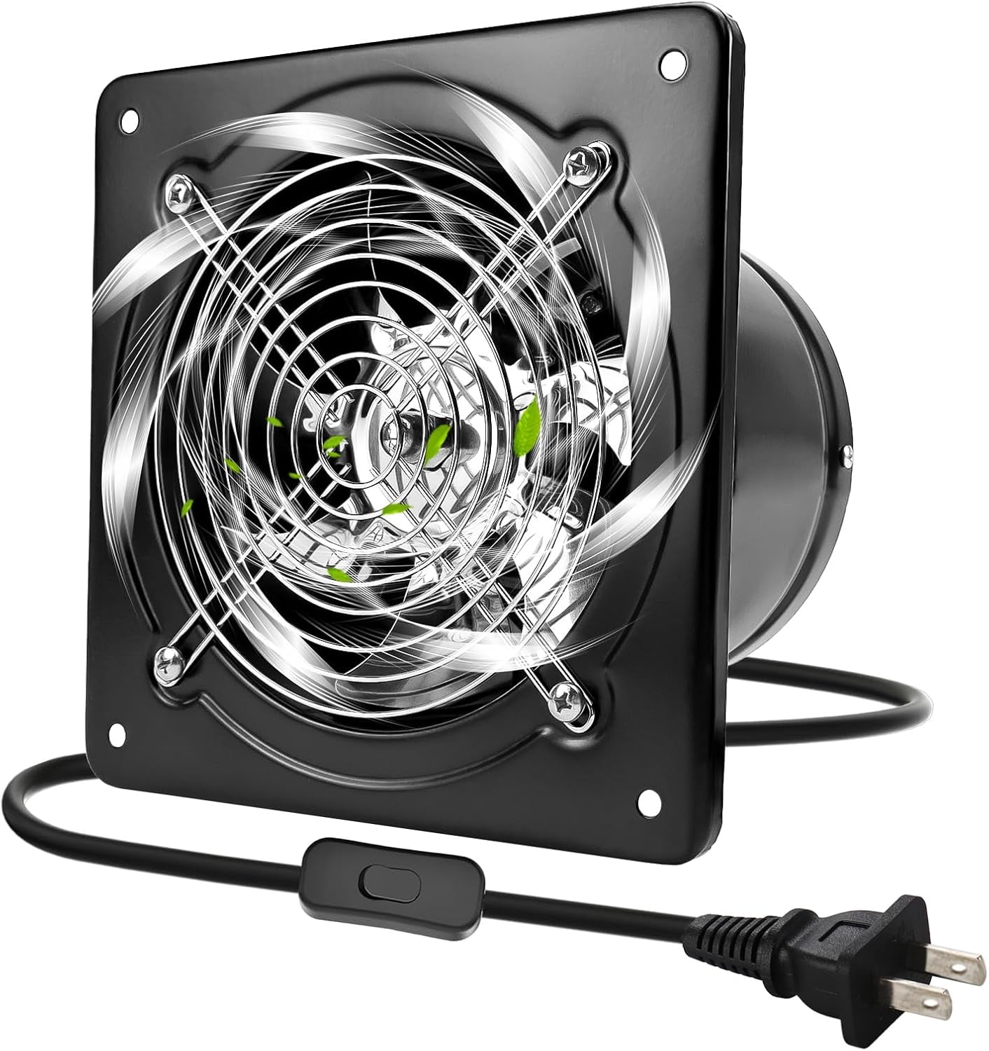 iMeshbean 10 Inch Exhaust Fan, 988CFM Wall Mount Exhaust Fan for ...