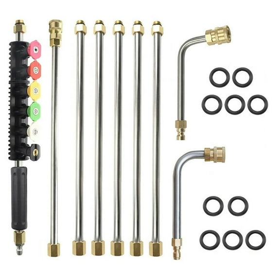 BAOPAI 7-Piece Pressure Washer Nozzle Tips Set with Turbo Spray Up to ...