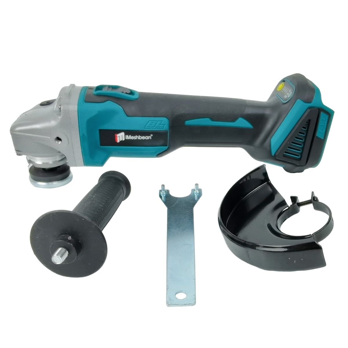 iMeshbean 125mm Electric Brushless Cordless Angle Grinder Kit 4-1/2 ...