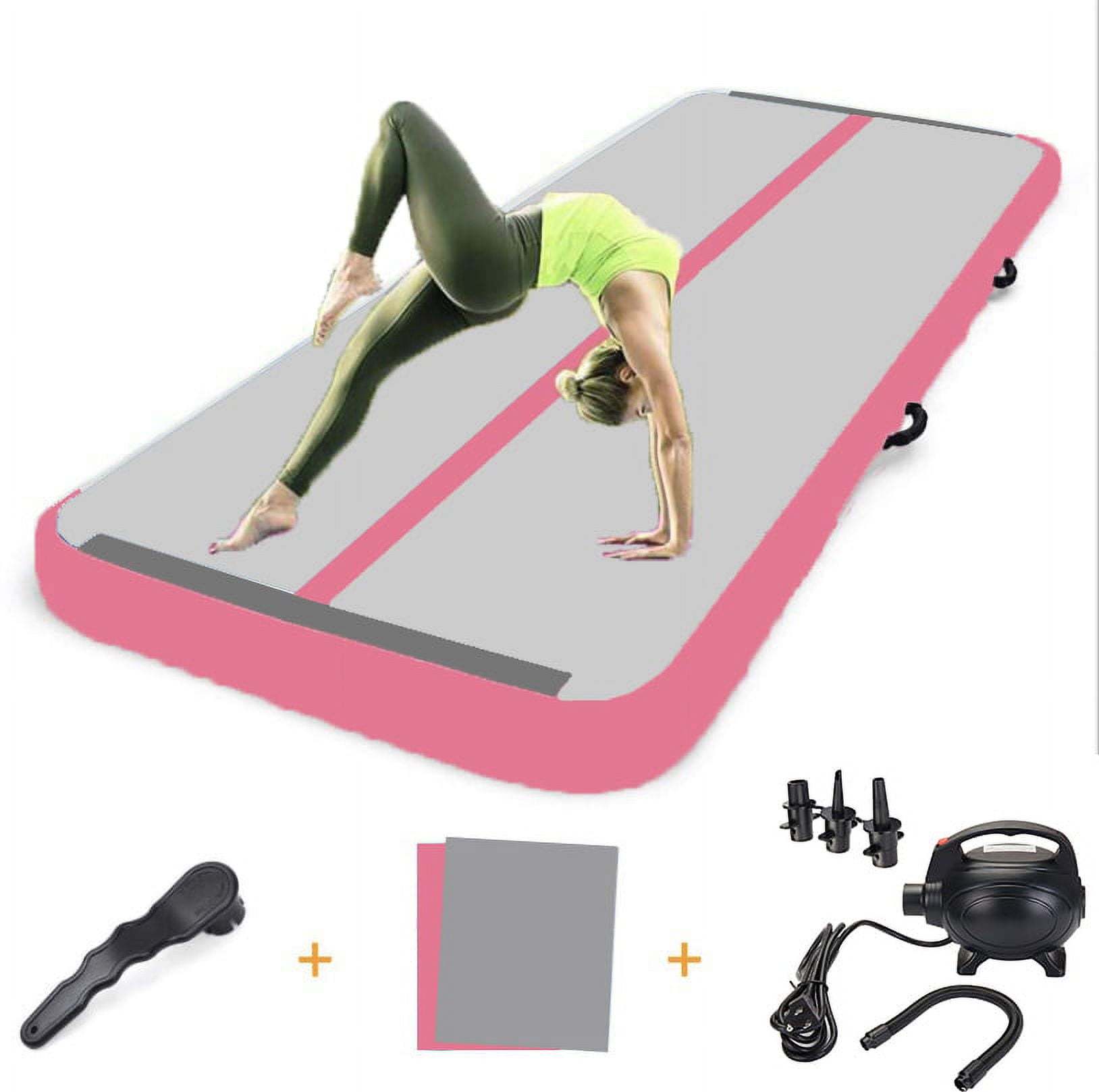 iMeshbean 3.3ft*10ft*4in Inflatable Gymnastics Cheerleading Tumbling ...