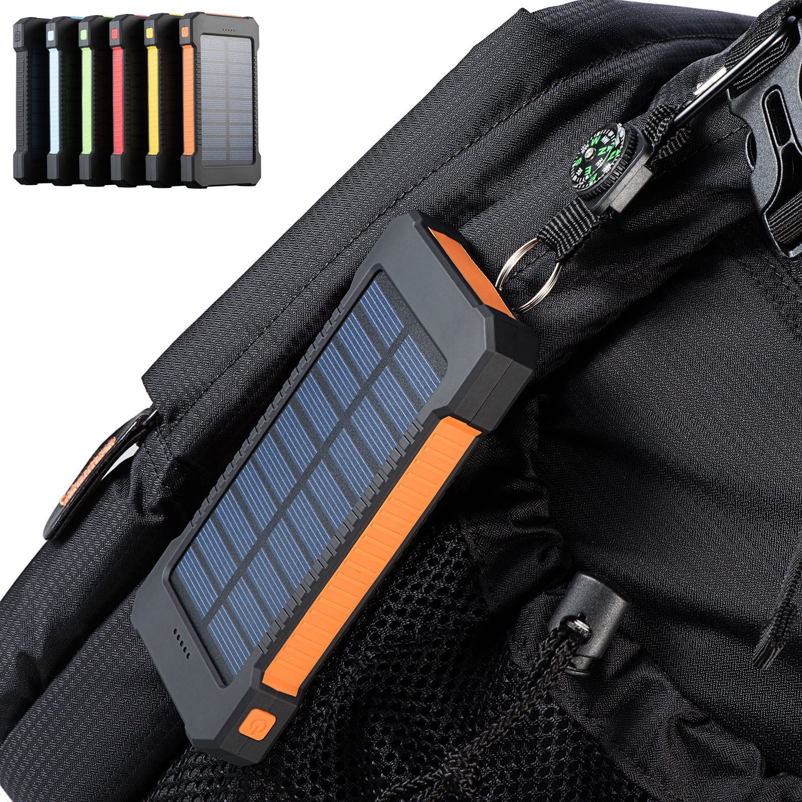 iMeshbean 30000mAh Solar Charger for Cell Phone, Portable Solar Power ...