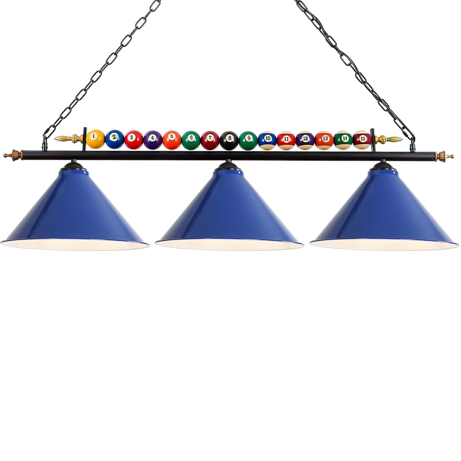 iMeshbean 47" Hanging Pool Table Lights Billiard Pool Table Lighting ...