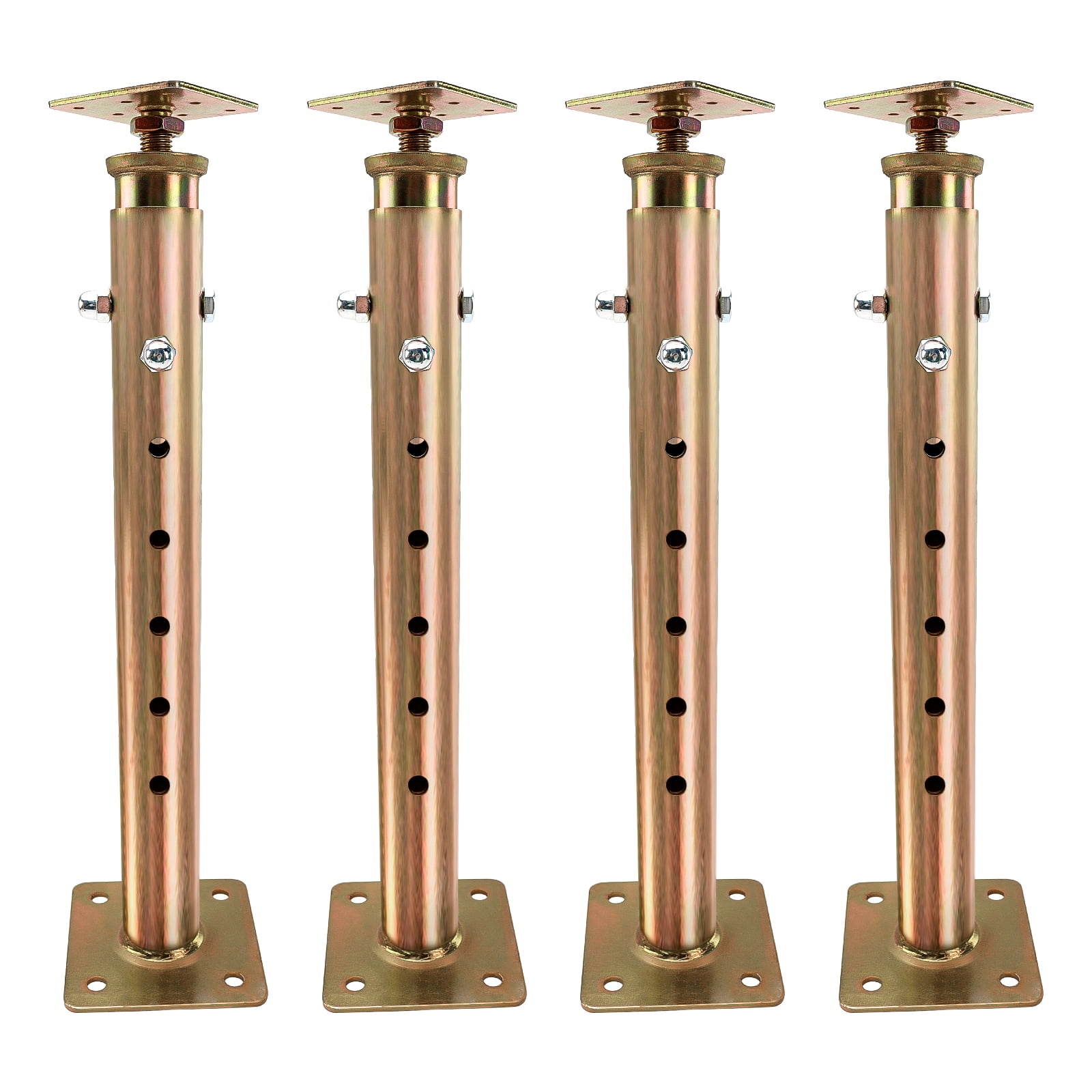 iMeshbean 4PCS House Floor Jacks Post Pole for Leveling, 19.5"-34.5 ...