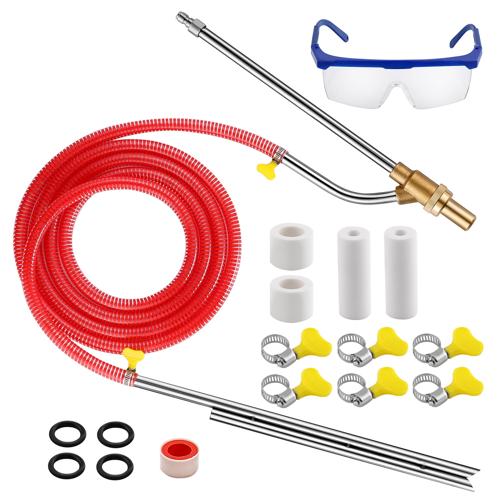 iMeshbean 5000 PSI Sandblasting Kit Pressure Washer Sand Blaster Power ...