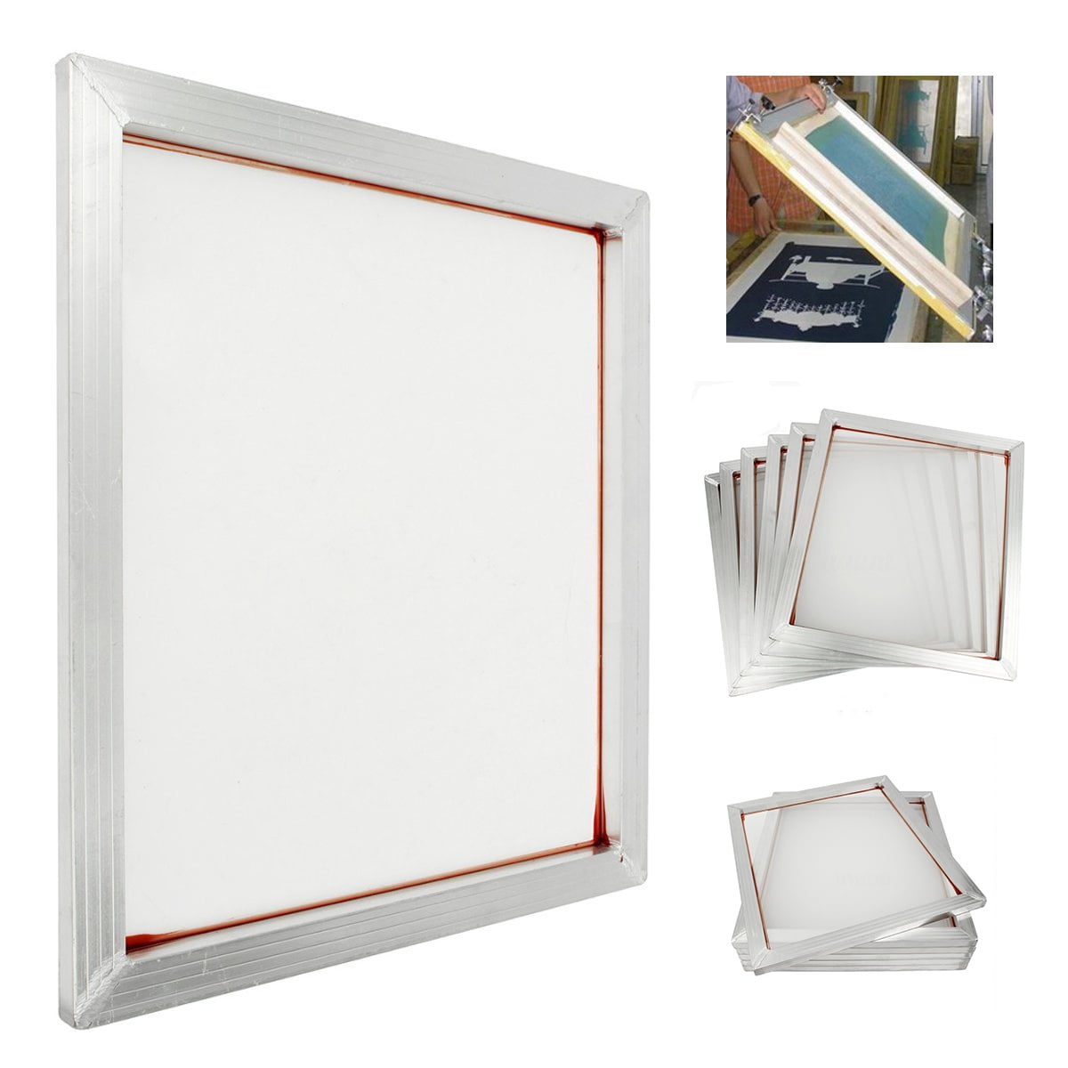iMeshbean 6 Pack -- 24''x20'' Aluminum Silk Screen Printing Press ...