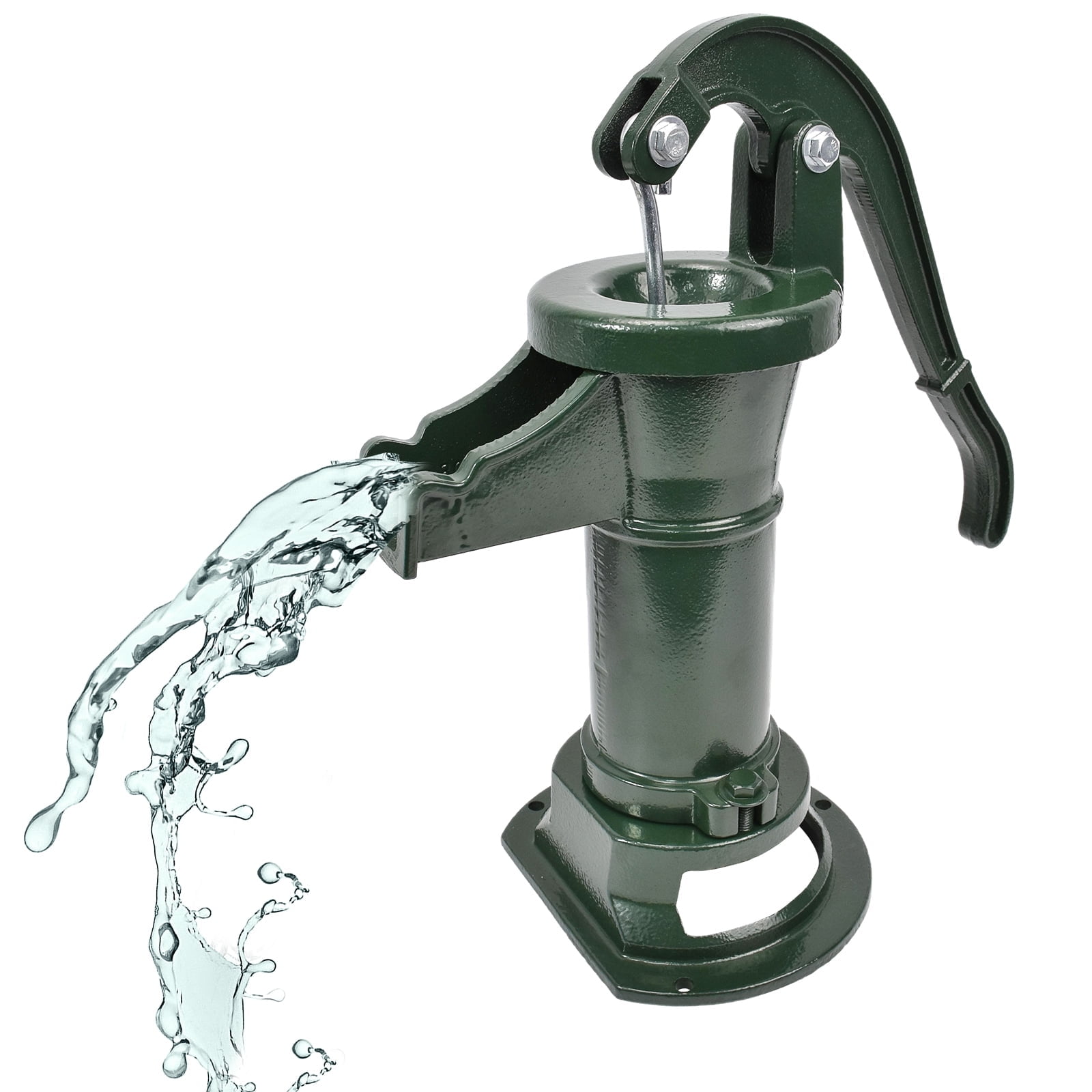 iMeshbean Antique Well Hand Pitcher Pump 25 ft Max Lift Cast Iron ...