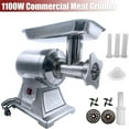 Imeshbean 1100w Commercial Electric Meat Grinder Stainless Steel