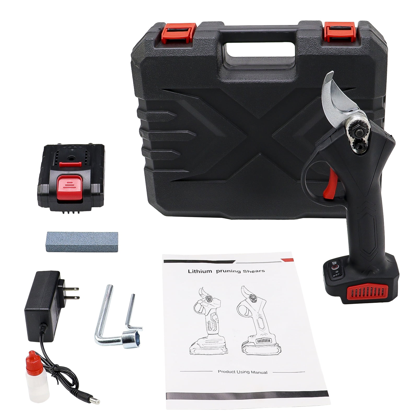 iMeshbean Cordless Electric Pruning Shears, Ultra-Sharp Blade ...