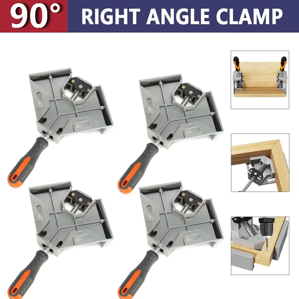 IMeshbean 4 Pack Corner Clamp 90 Degree Right Angle Aluminum Alloy