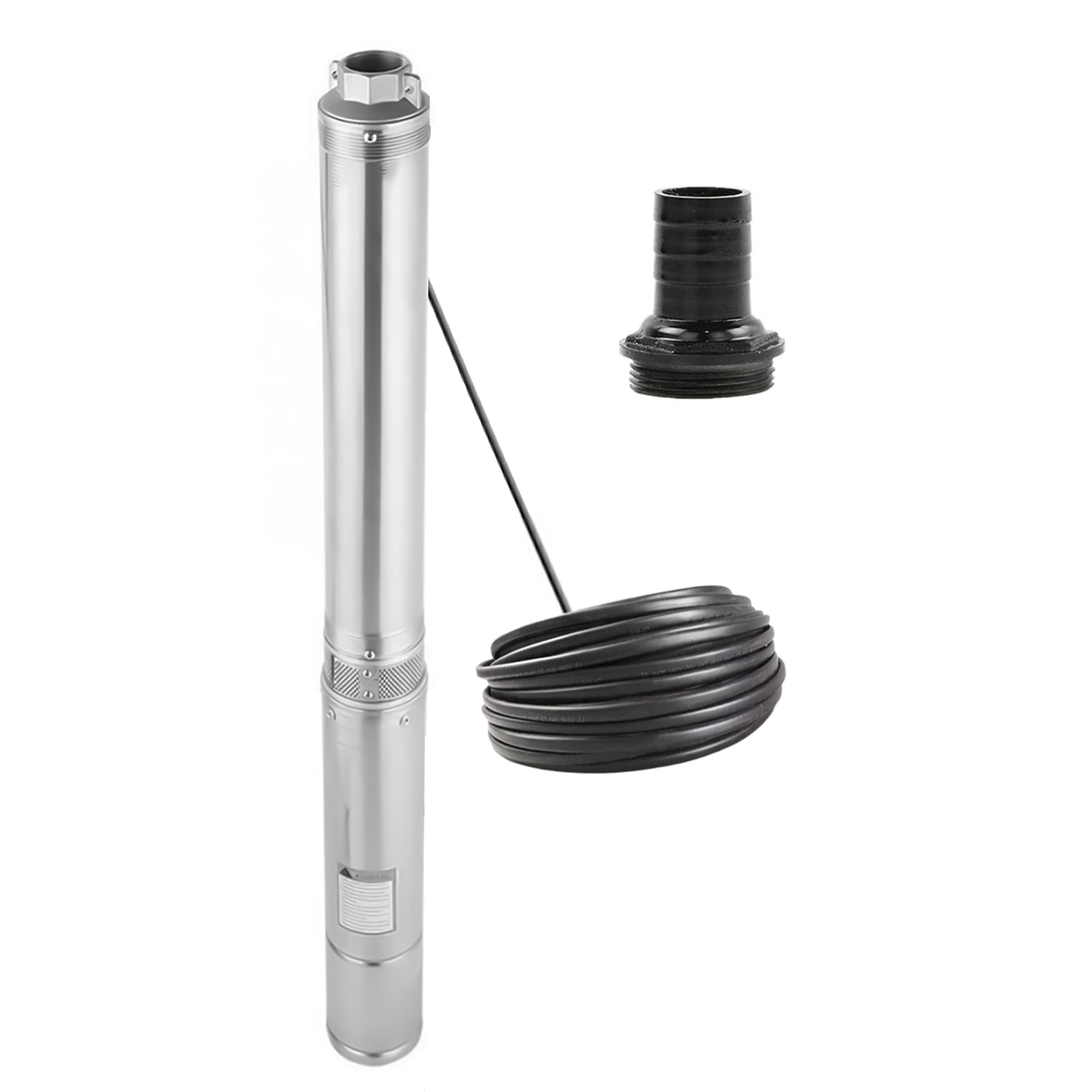 iMeshbean 1HP Deep Submersible Well Pump, 37GPM 207ft Head, 100ft Cable ...