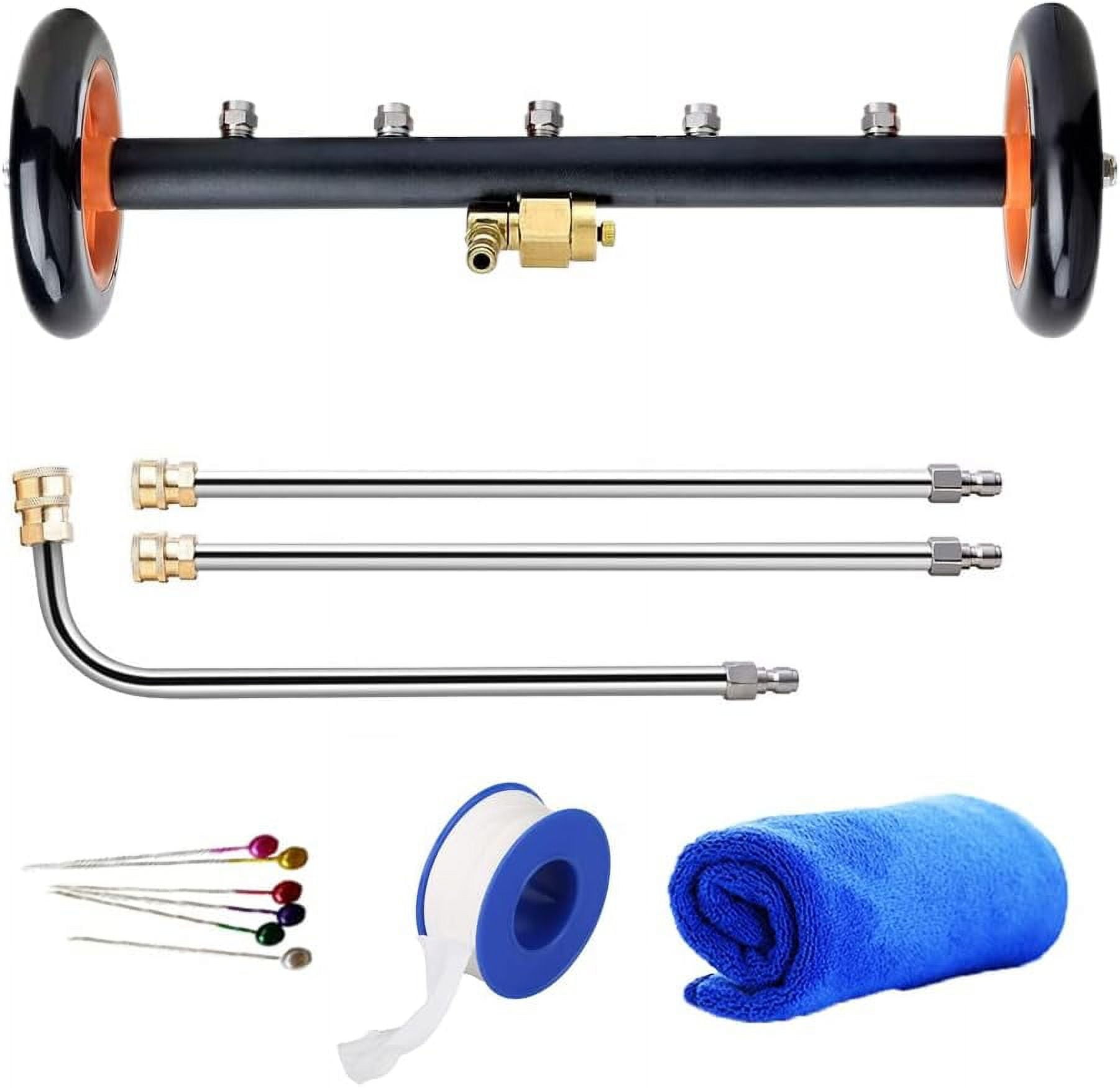 iMeshbean Dual-Function Water Broom Undercarriage Pressure Washer ...