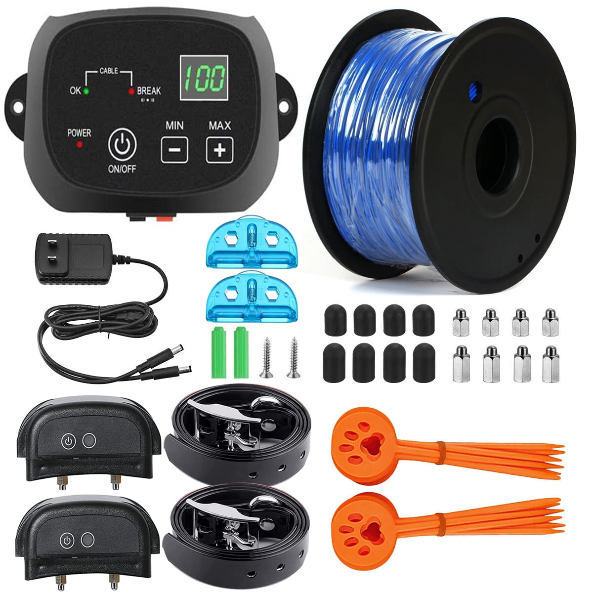 iMeshbean Invisible Ground Electrical Safe Dog Fence System, Multiple ...