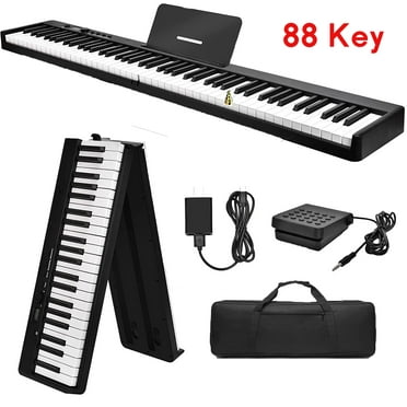 SUGIFT 61 Key Portable Electric Piano Keyboard with Microphone ...