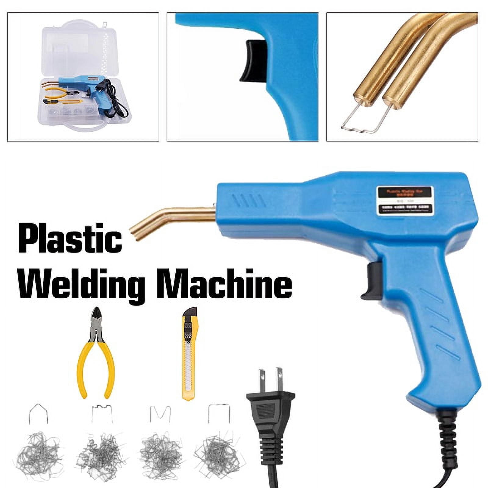 iMeshbean Hot Stapler Plastic Welding Car Bumper Repair Welder Gun Kit ...