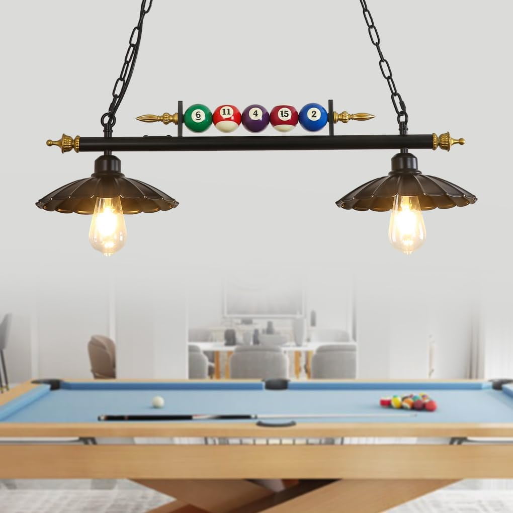 iMeshbean Pool Table Light 30inch Hanging Lighting Fixtures Ceiling ...