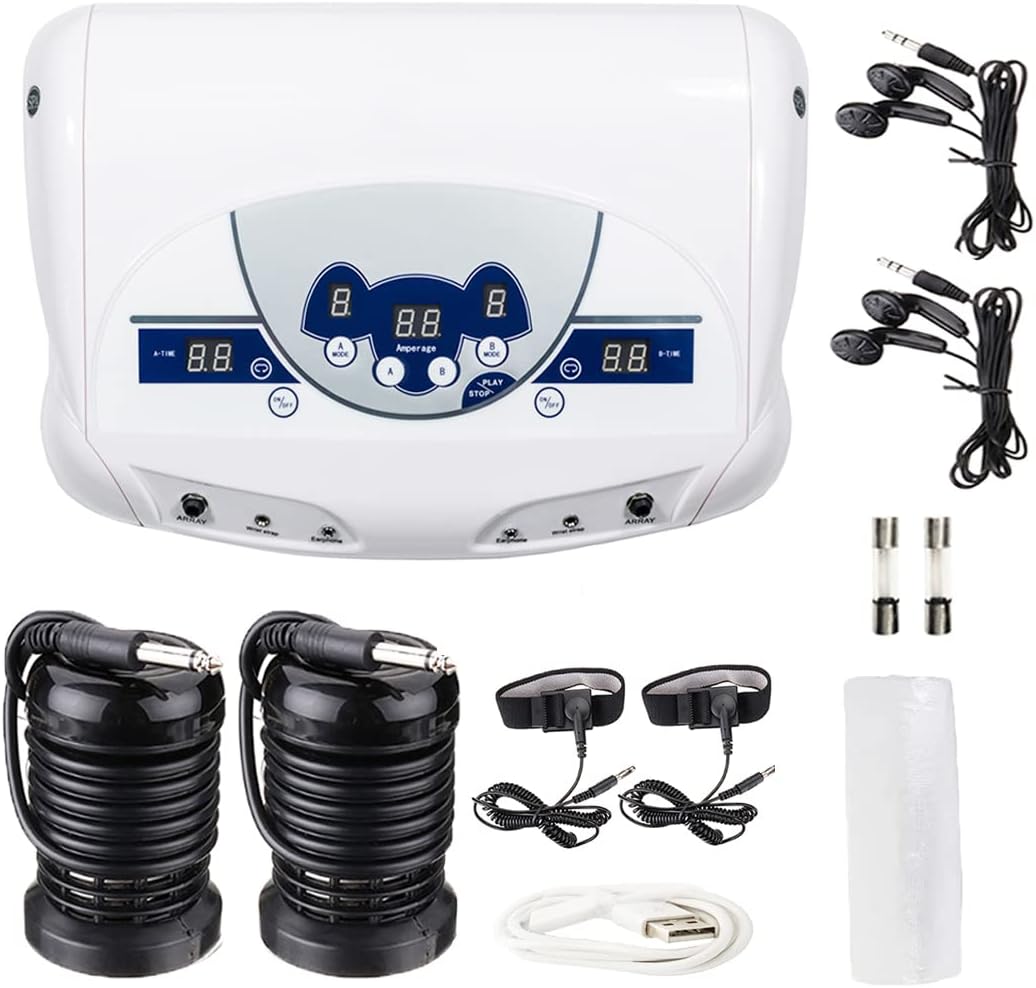 iMeshbean®Professional Dual Ionic Ion Detox Aqua Foot Bath Spa Machine ...