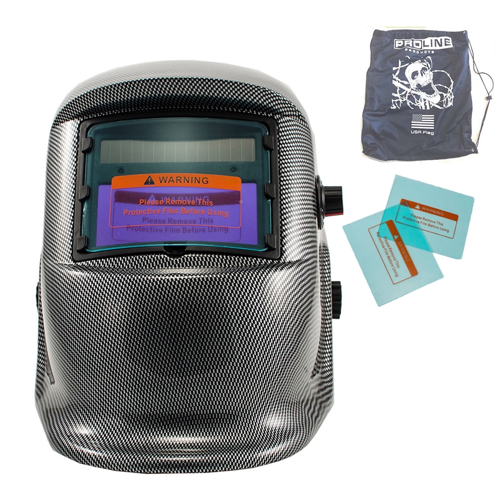 iMeshbean Solar Powered Welding Helmet Auto Darkening Hood PP Material ...