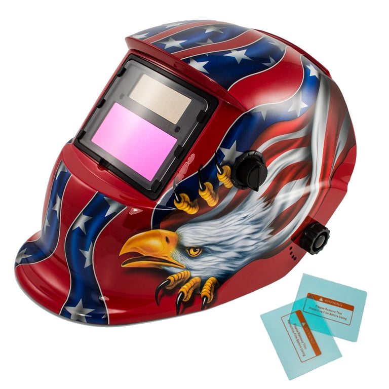 Rebel Flag Welding Helmet Future Of Vision: See Clearly, Weld