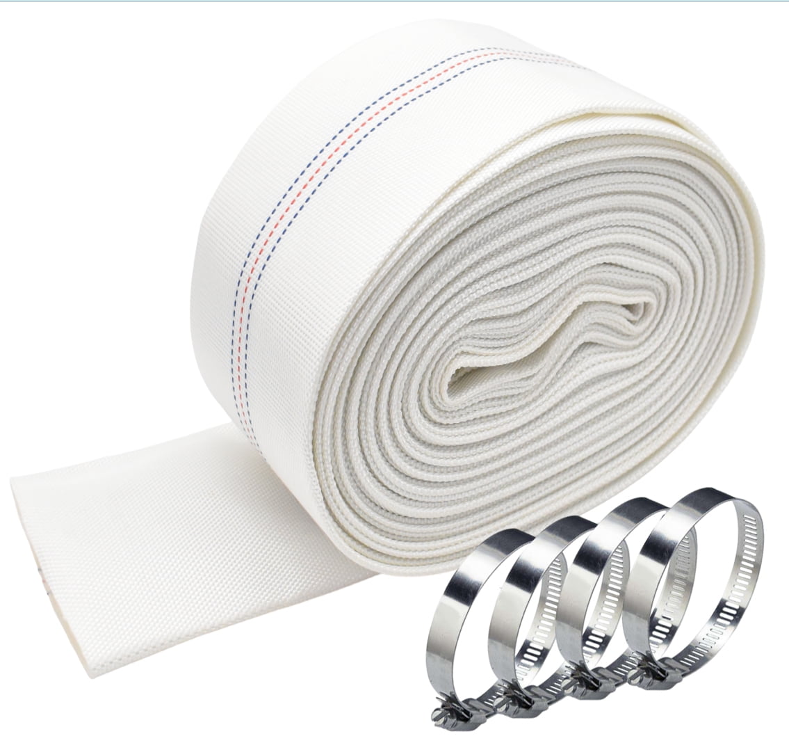 iMeshbean White Backwash Hose, Reinforced Pool Backwash Hose, Sump Pump ...