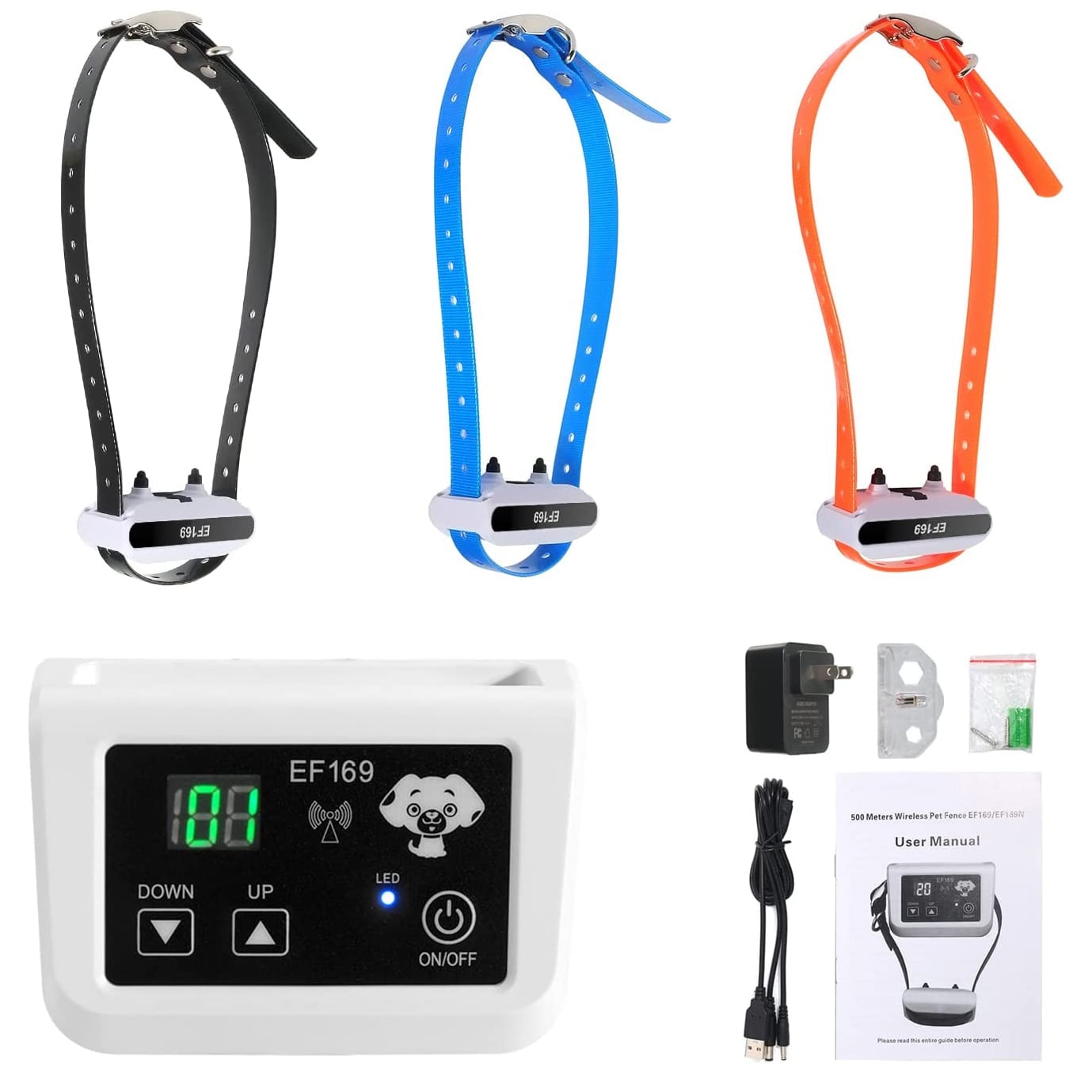 iMeshbean Wireless Dog Fence, Electric Fence System for Stubborn Dog ...