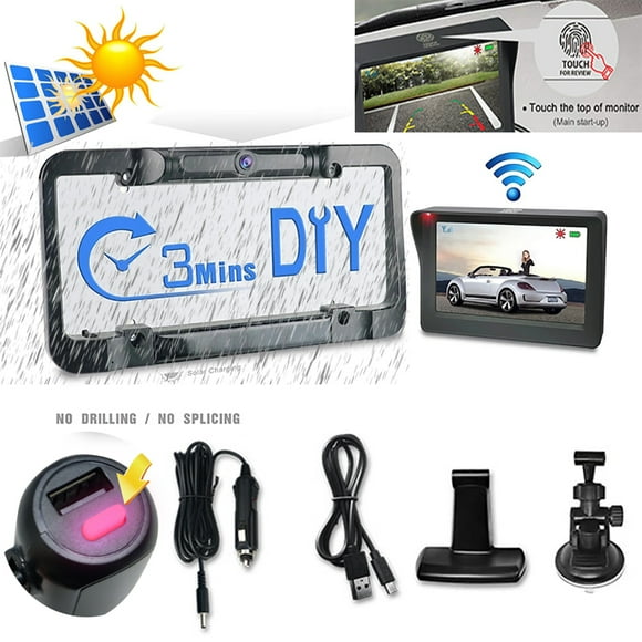 License Plate Backup Cameras in Backup Camera Types - Walmart.com