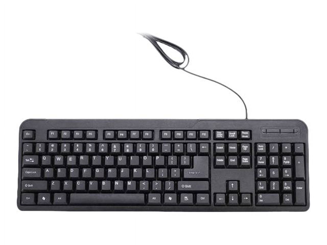 iMicro KB-US0803 104-Key Wired USB English Keyboard (Black) - Walmart.com