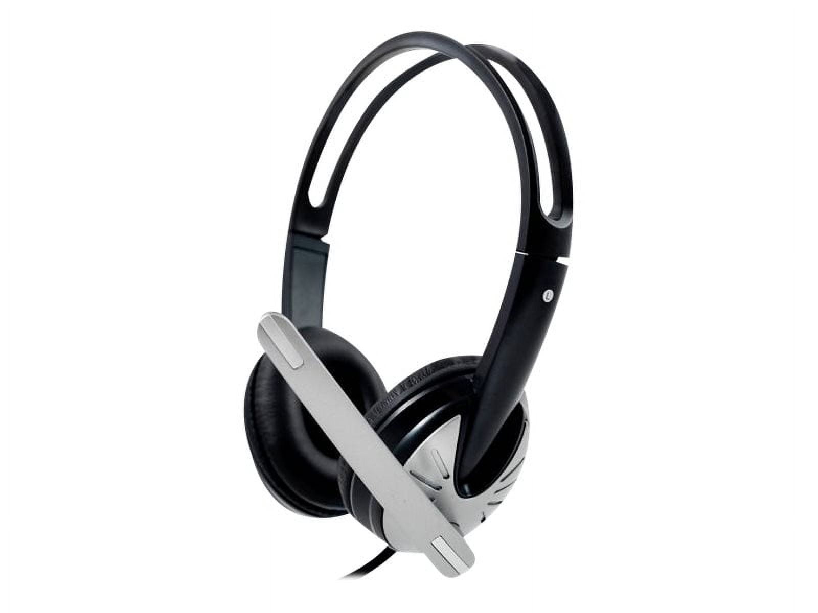 iMicro SP-IMME282 Wired USB Headphone w/ Microphone & Volume Control ...