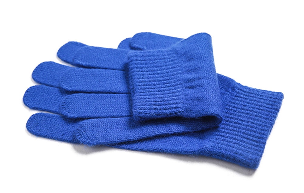 iMongol Pure Merino Wool Women Ladies Full Fingers Knitted Gloves ...