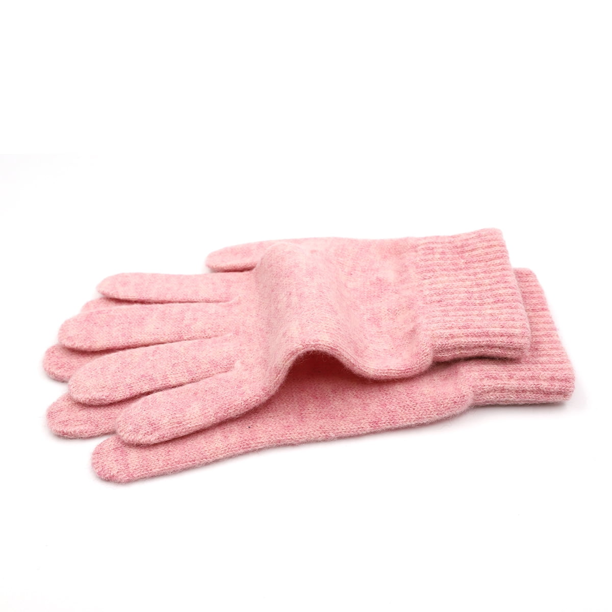 iMongol Pure Merino Wool Women Ladies Full Fingers Knitted Gloves ...