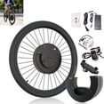 iMortor 3 350W Electric Bike Front Wheel Kit 26" Conversion Kit 36V 7 ...