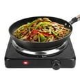 iMounTEK Portable 1500W Electrical Single Burner Hot Plates for ...