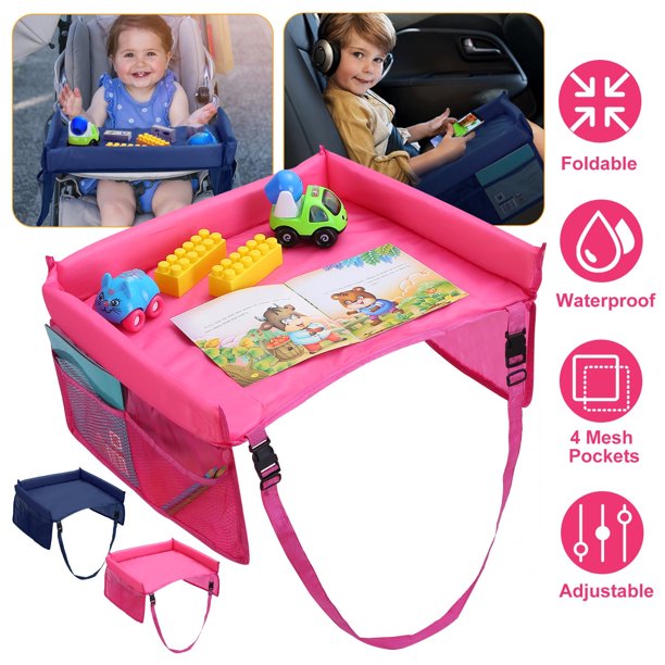 Moclever Child Safety Play Travel Lap Tray Lightweight Waterproof Car ...