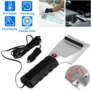 Heated Auto Electric Windshield Ice & Snow Scraper 12V - Walmart.com
