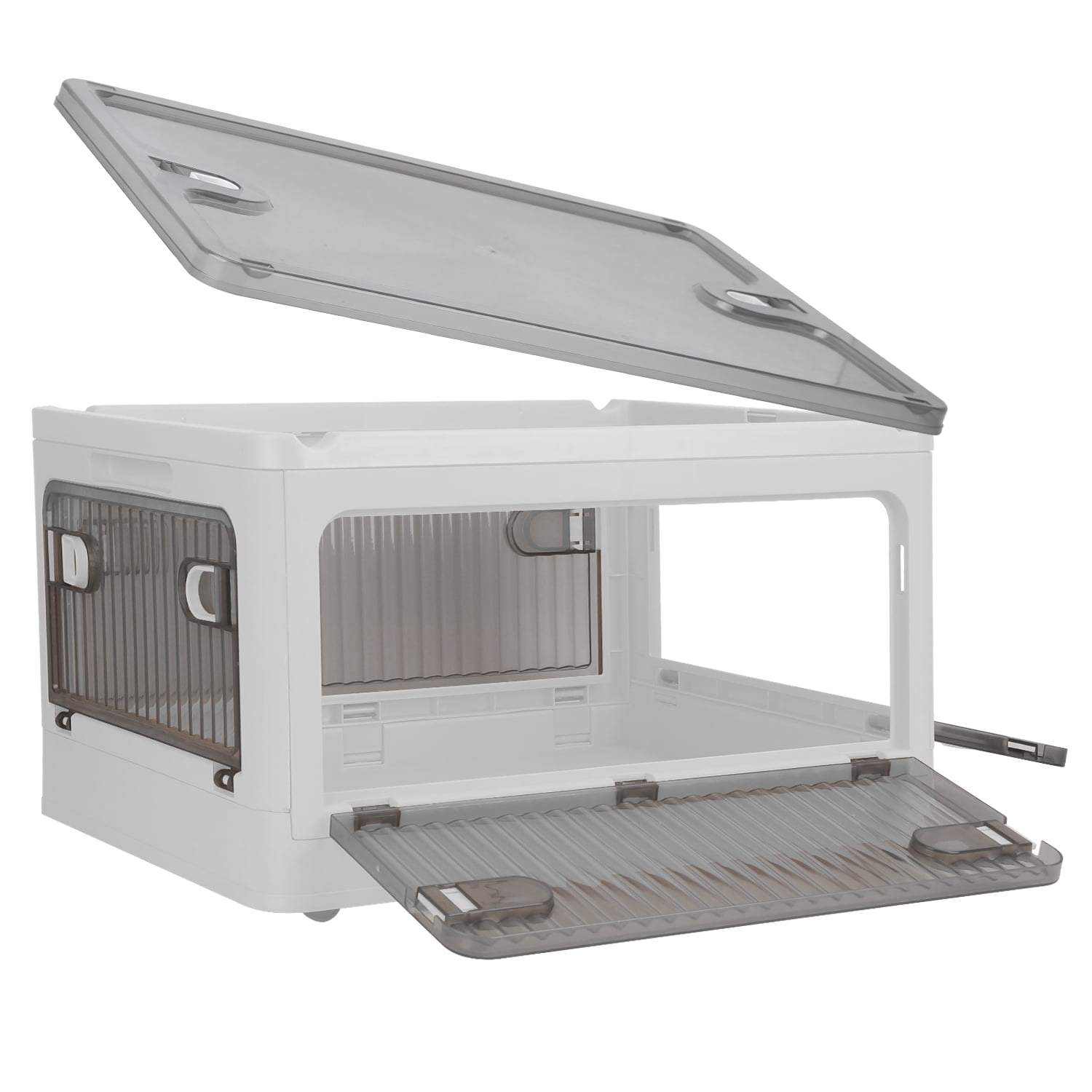 iMounTEK Foldable Storage Bins Collapsible Stackable Closet Organizer ...